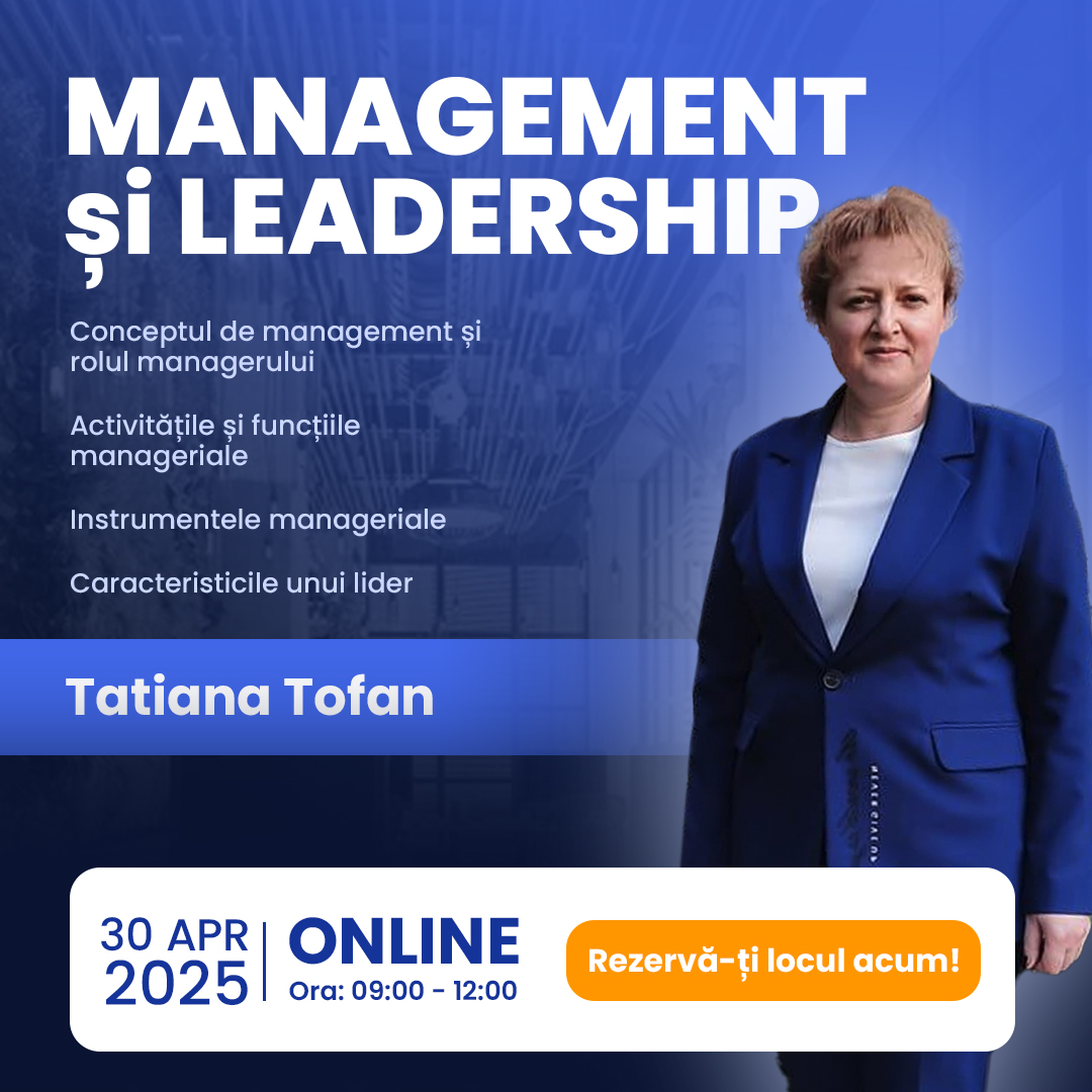Management și leadership. Personalitatea și comportamentul managerului ...